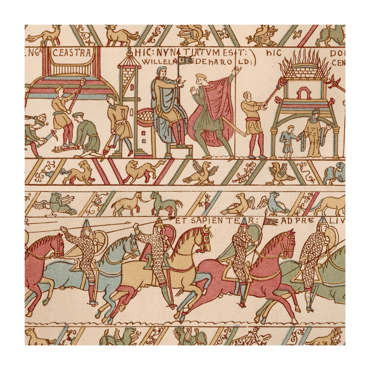 Bayeux Tapestry poster-wrap – The Pattern Book