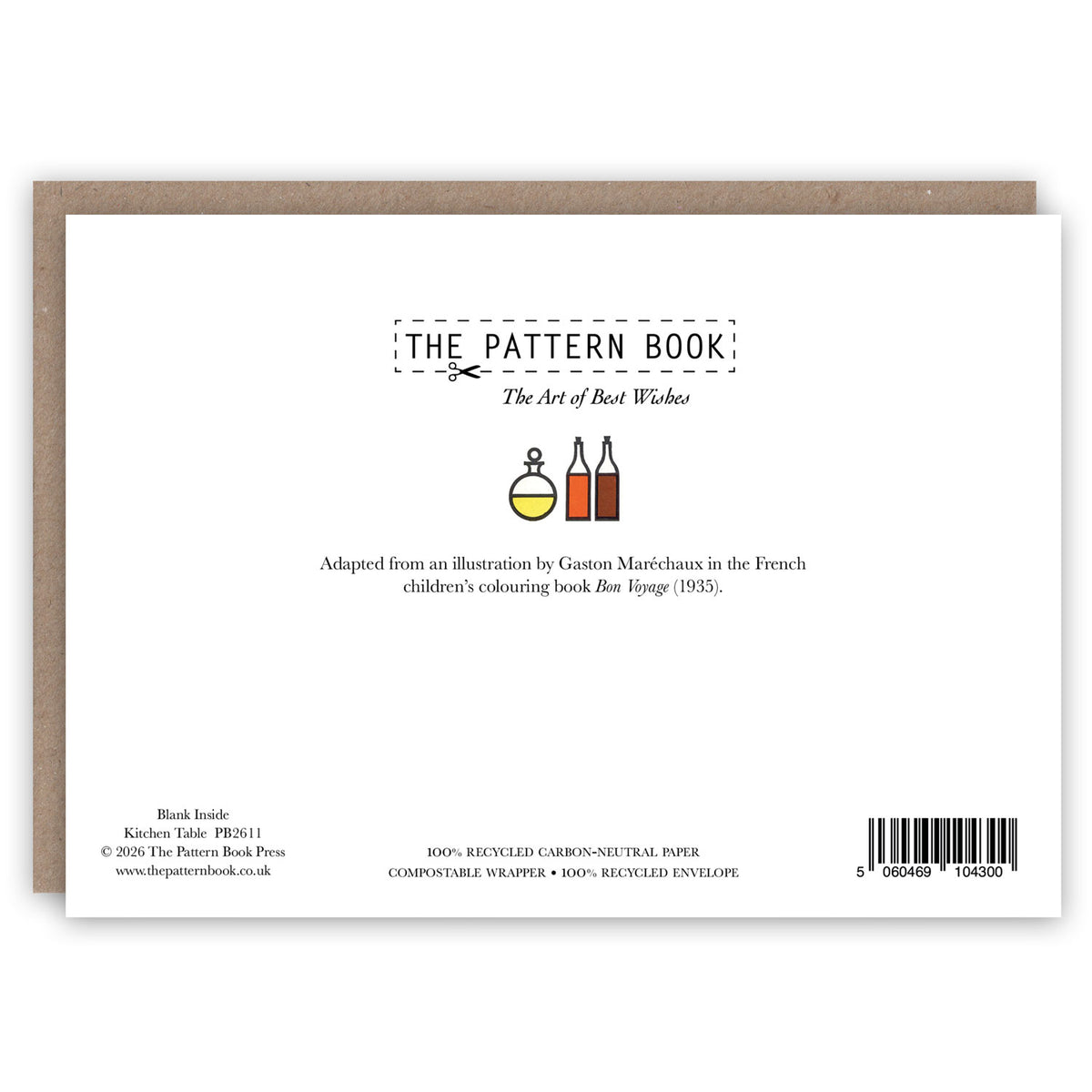 Kitchen Table – The Pattern Book
