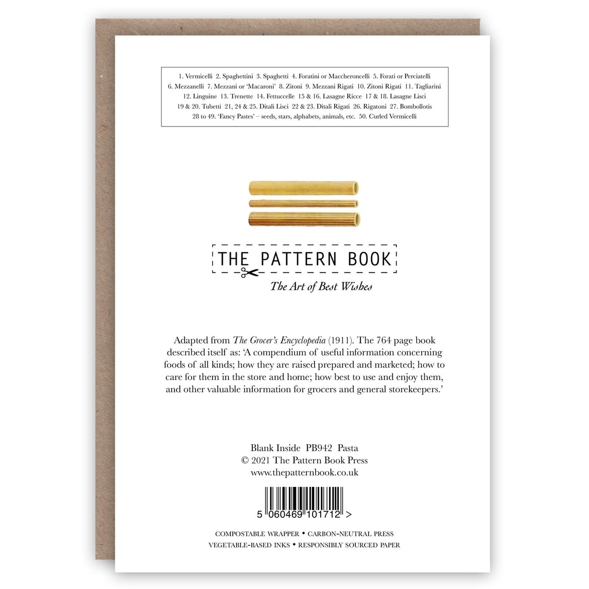 Pasta – The Pattern Book